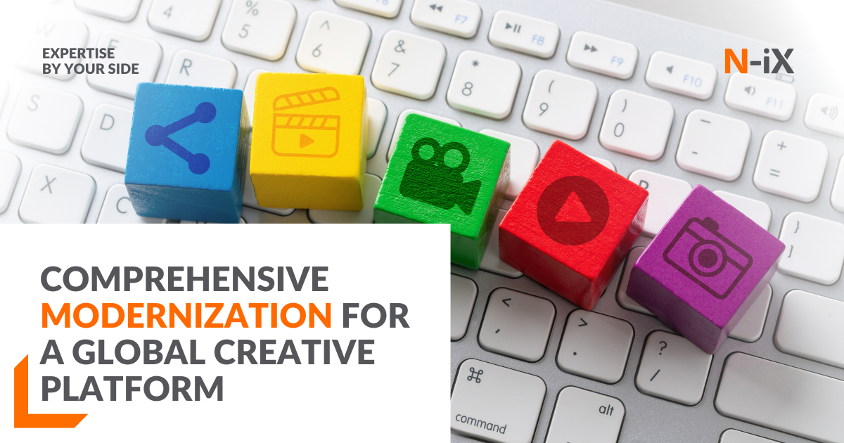 Modernization for a global stock image and media platform - N-iX