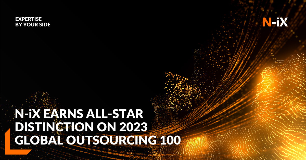 N-iX awarded All-Star recognition on the 2023 Global Outsourcing 100 list