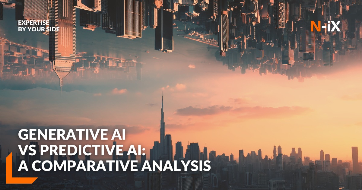 Generative AI vs predictive AI: A comparison - N-iX