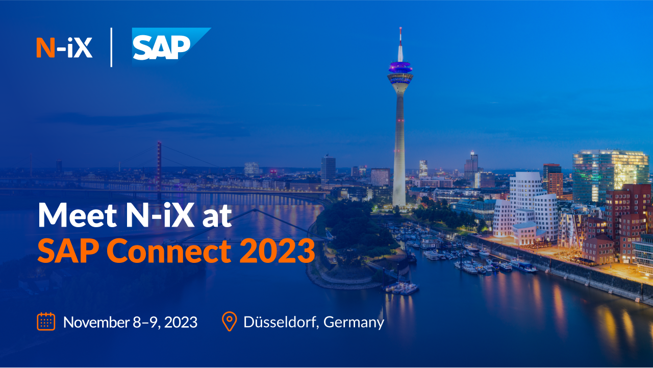 Meet N-iX at SAP Connect 2023 - N-iX