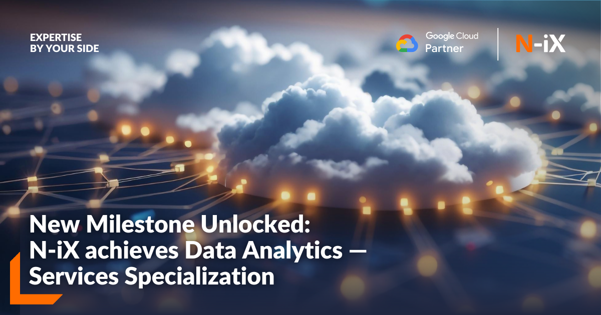 N-iX achieves Data Analytics Services Specialization in GC