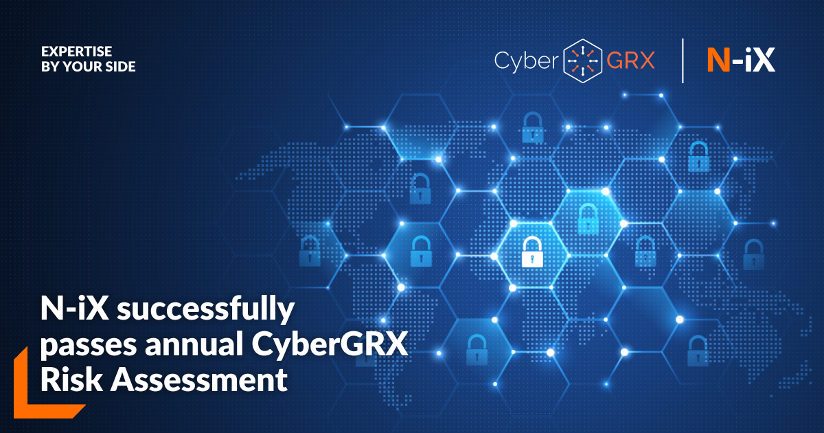 N-iX has successfully passed CyberGRX Risk Assessment