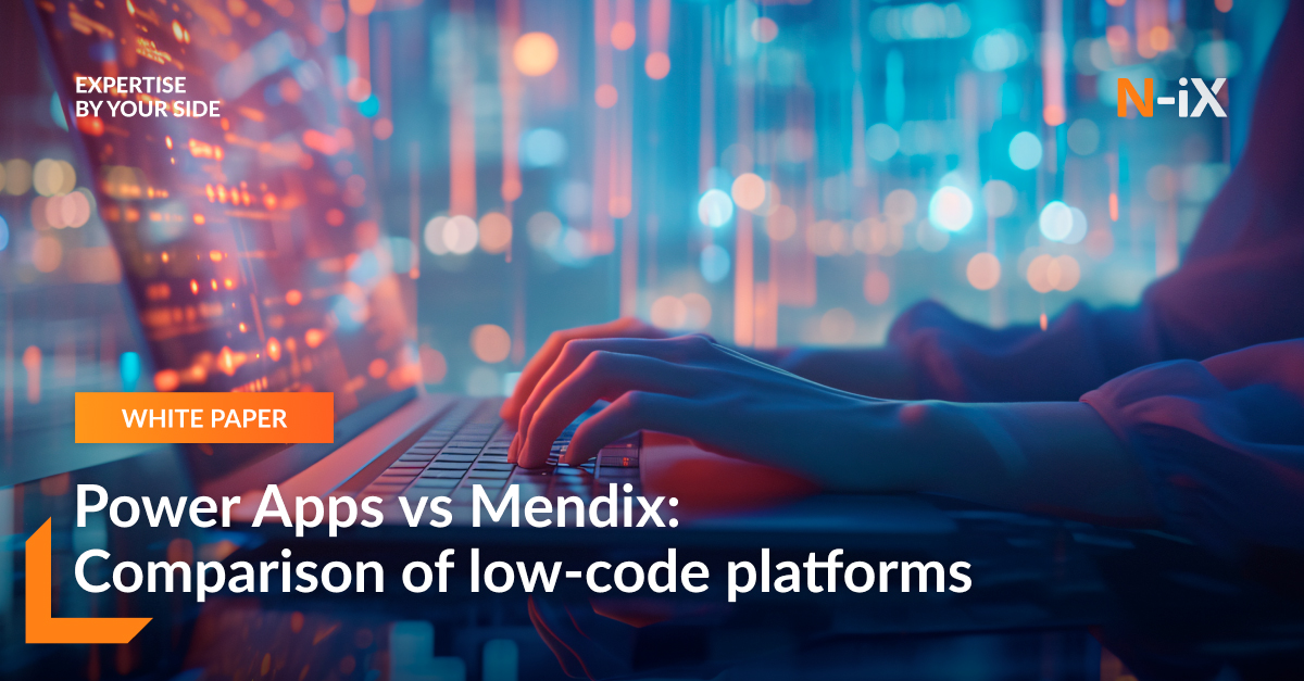 Mendix vs Power Apps: In-depth comparison of top low-code platforms [PDF] - N-iX