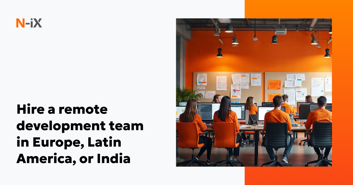 Hire a remote development team - N-iX