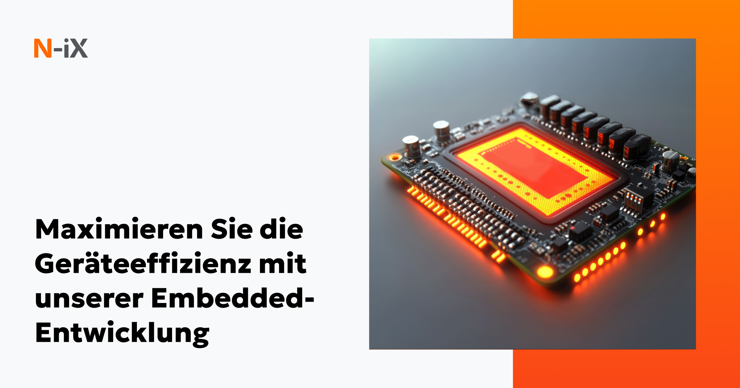 Embedded Entwicklung - N-iX