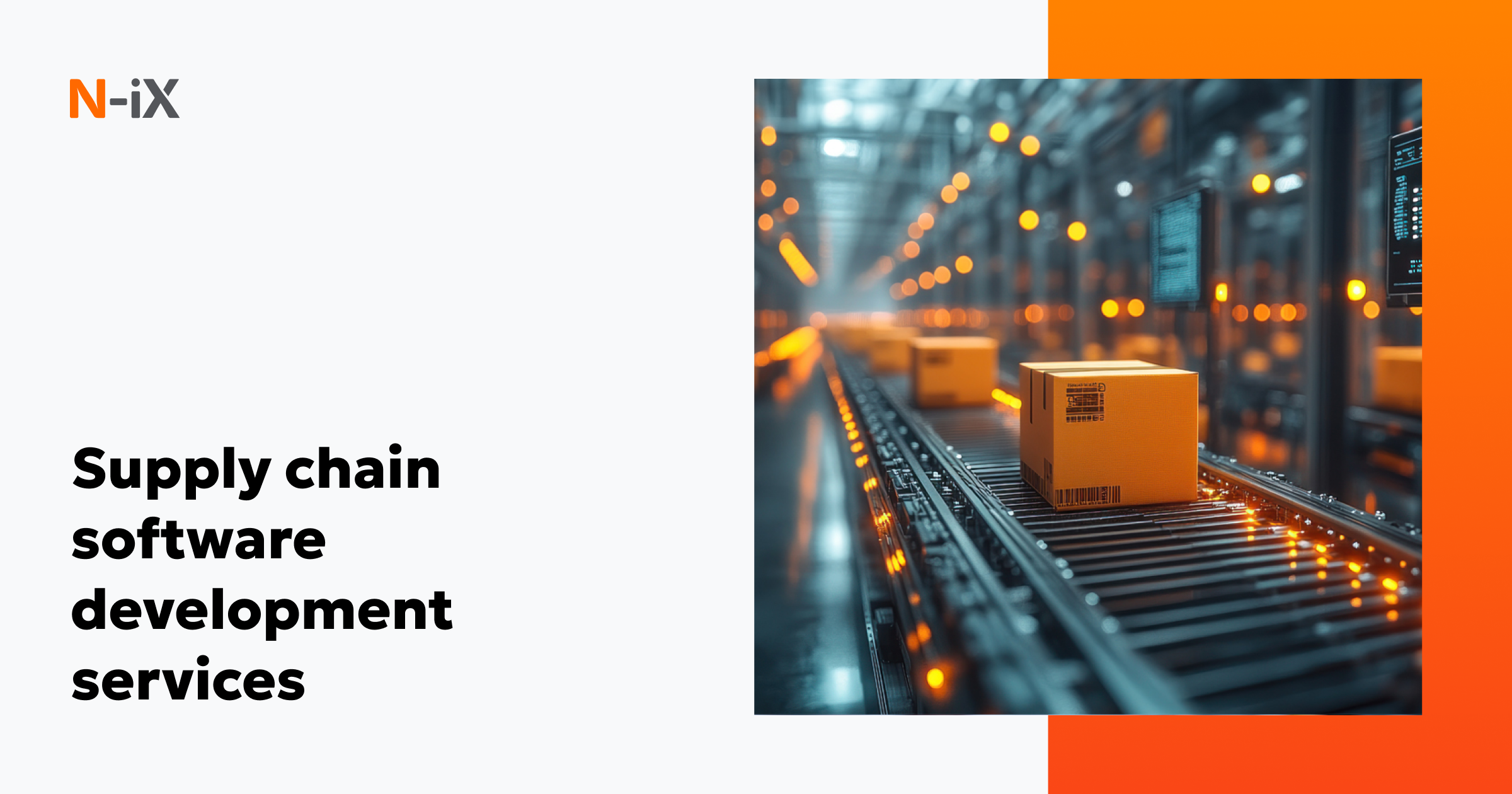 Supply chain software development company - N-iX